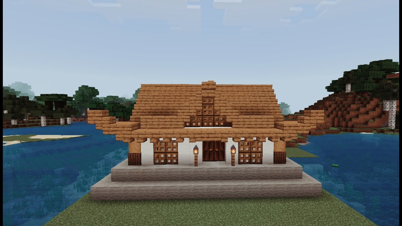 Minecraft l How To Build A.Japanese House 🏡 - YouTube