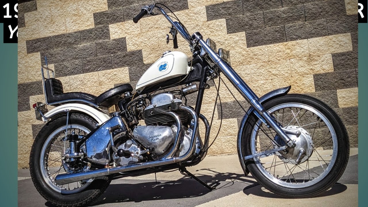 Bazaar Ariel Square Four Chopper - Have you seen these before? Wow ...