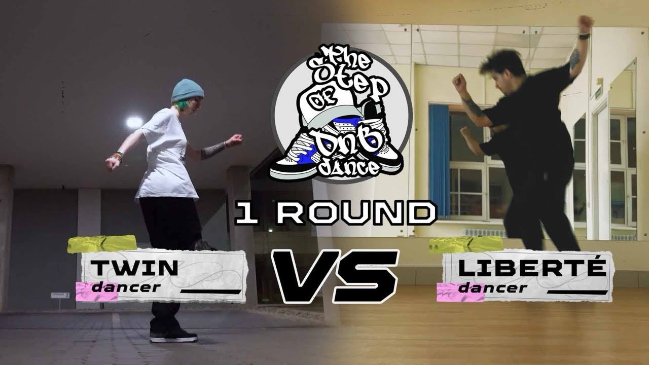 Twin VS liberté | The Step of DnB Dance On-line battle | first round ...