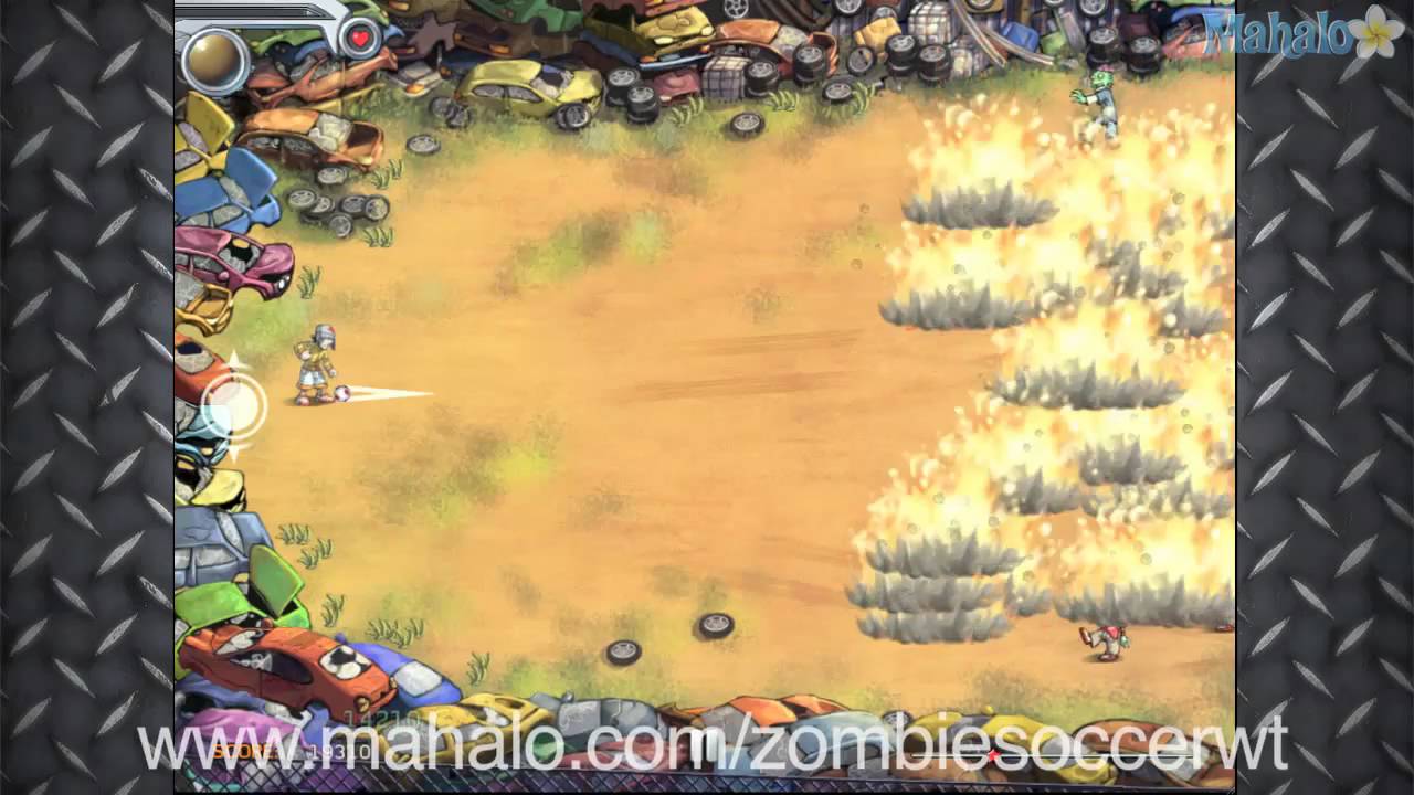 Pro Zombie Soccer AE iPad Walkthrough Scrapyard 1 - YouTube