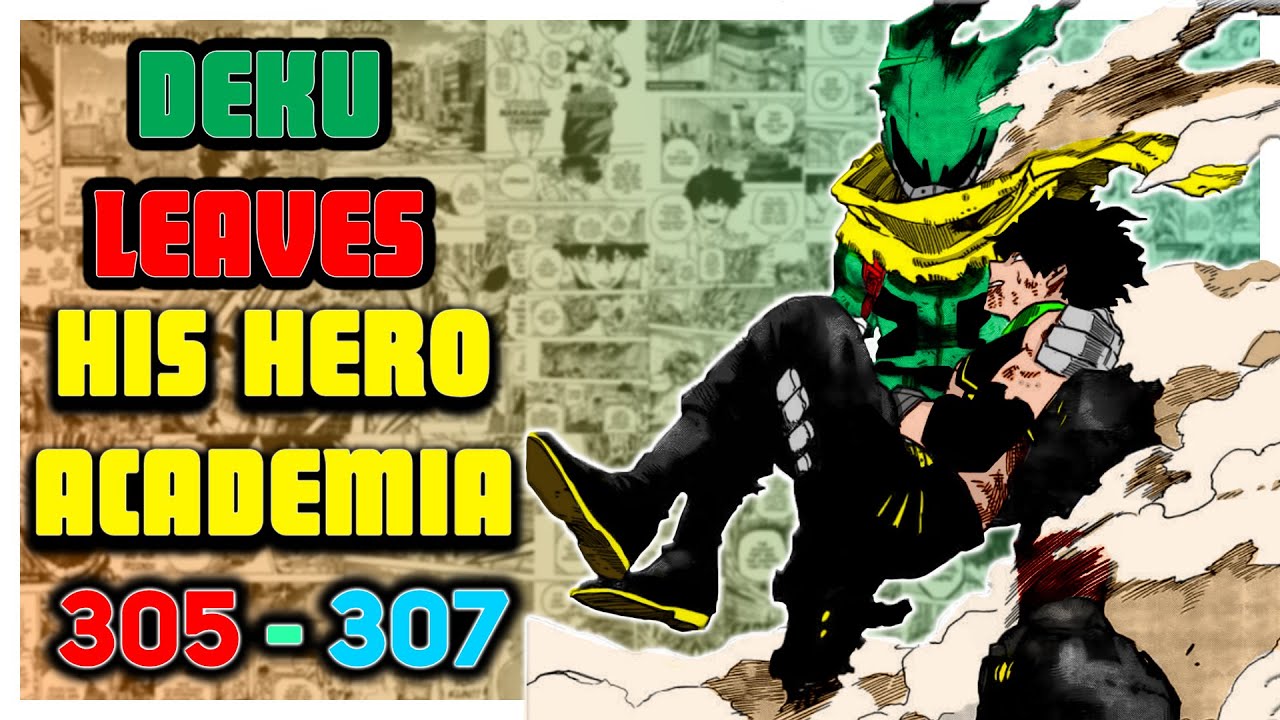 DEKU LEAVES HIS HERO ACADEMIA! - YouTube