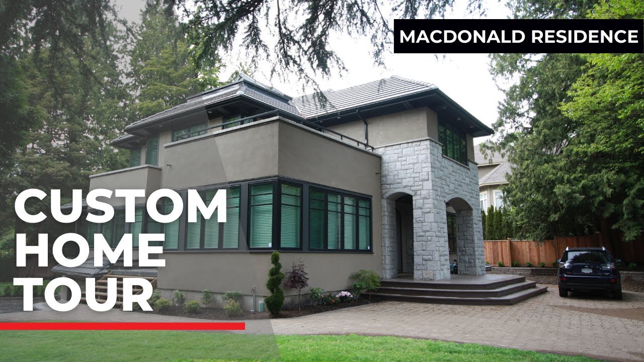 Custom Home Build Tour | Macdonald Residence - YouTube