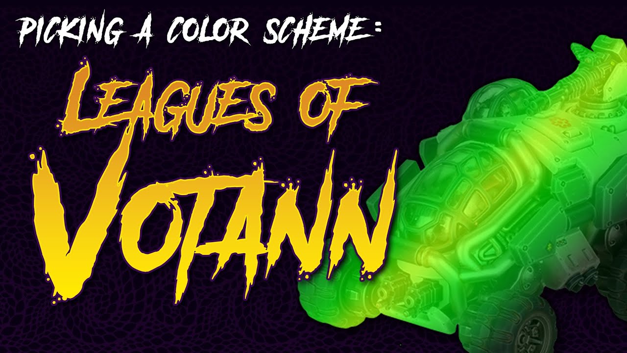 Picking a Color Scheme for the Studio Votann - YouTube