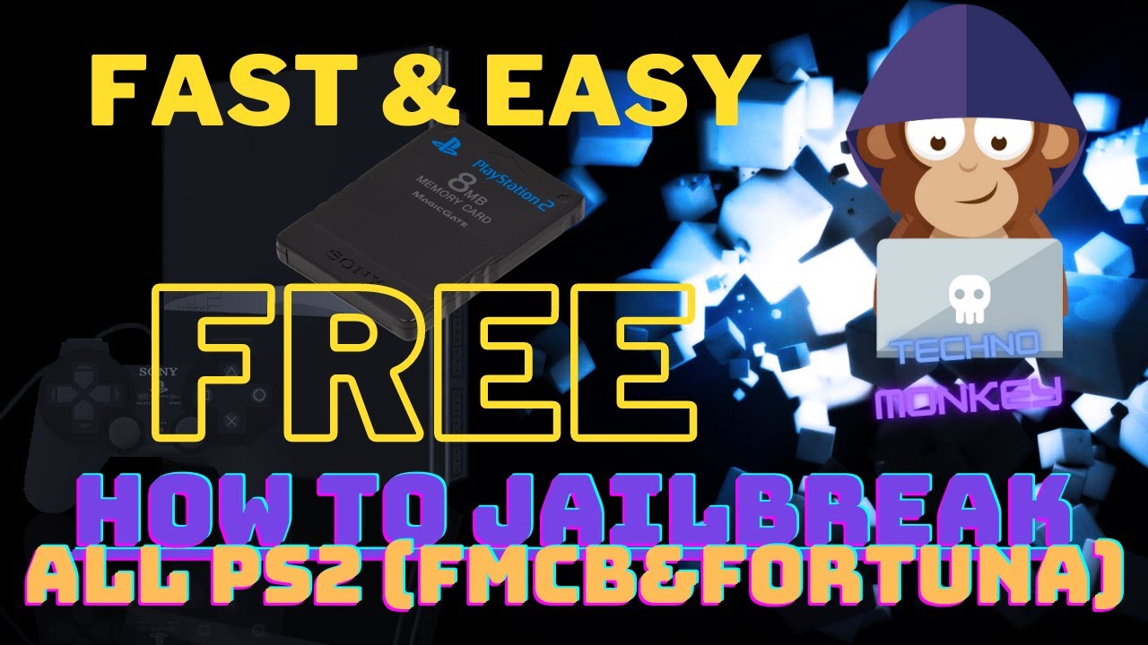 Fast & Easy | How to Jailbreak All PS2 | FMCB & Fortuna | 2 Method for ...