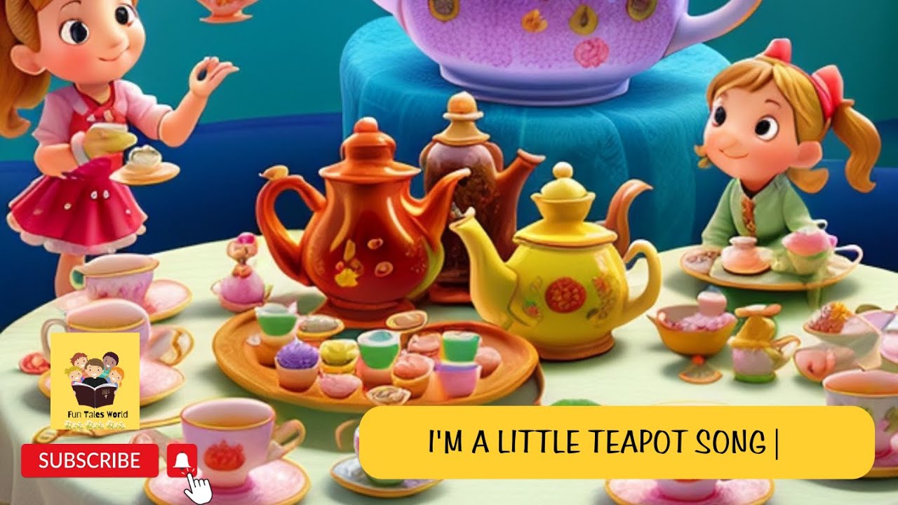 I'm a Little Teapot Song | Fun and Interactive Kids' Nursery Rhyme ...
