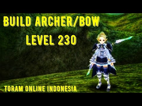 Toram Online - Build Bow/Archer LV 230 - YouTube