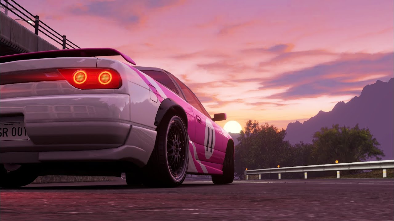 Checking out smoothness, on the empty streets of Mount Hidoro District ...