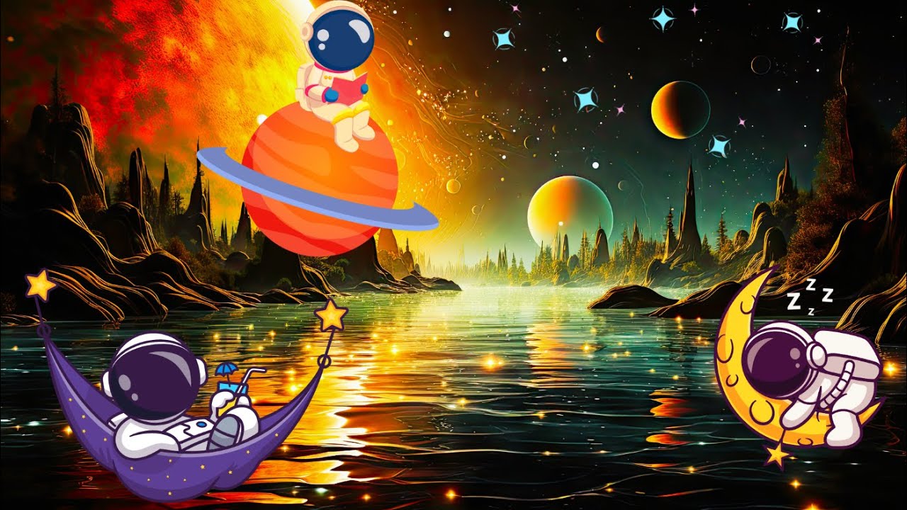 Bedtime Story Lullaby | Dreamland Space Adventure | Soothing Sleep ...