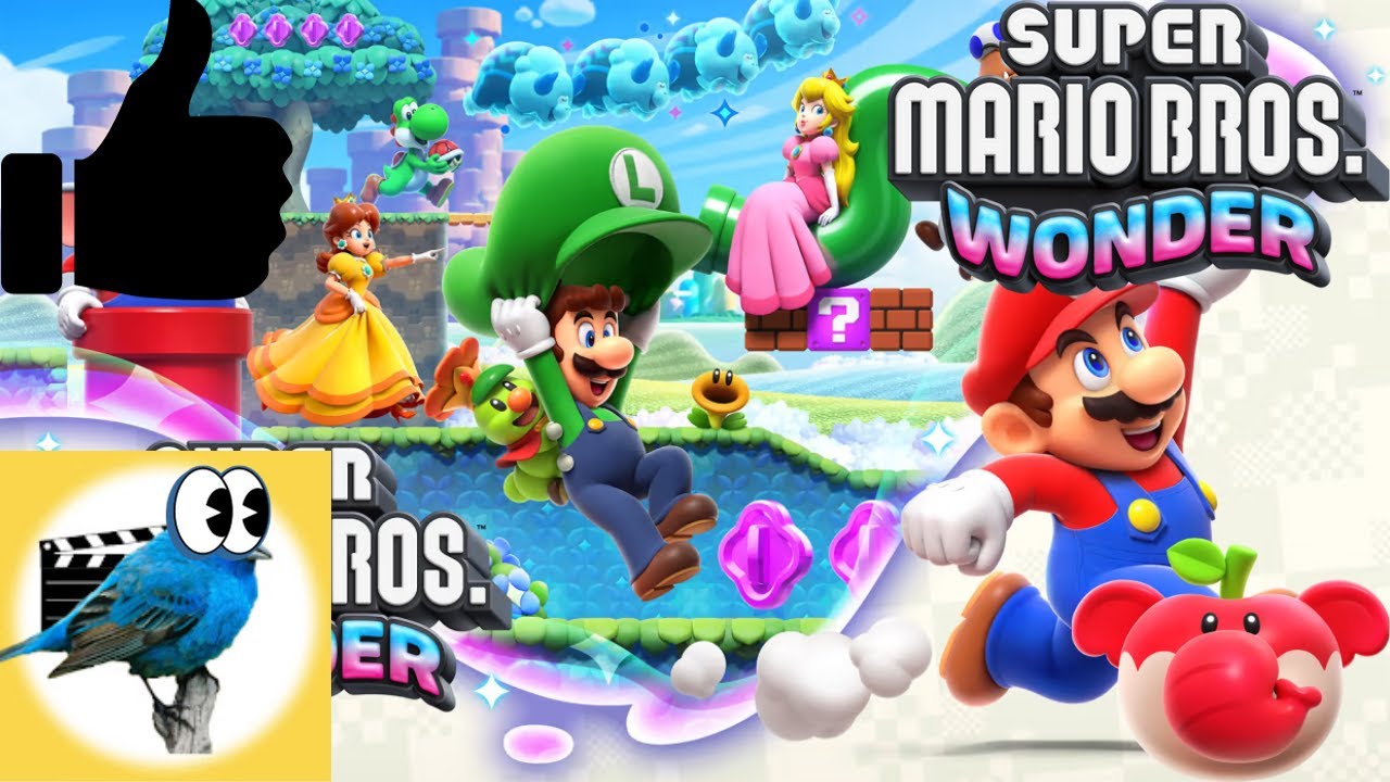 Super Mario Bros. Wonder is finally Here!!!!! Pipe-Rock Plateau!! - 100 ...