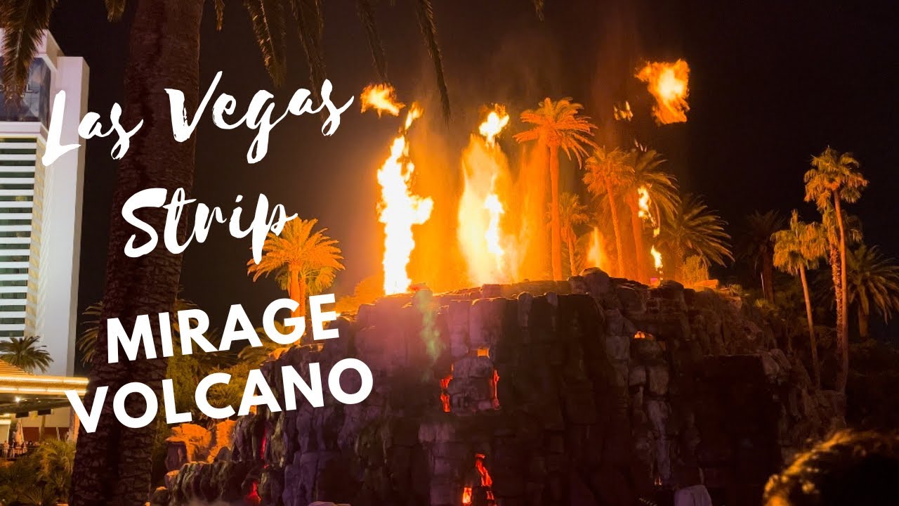 WATCH IT BEFORE IT’S GONE!!! The Mirage Volcano eruption show 🌋# ...