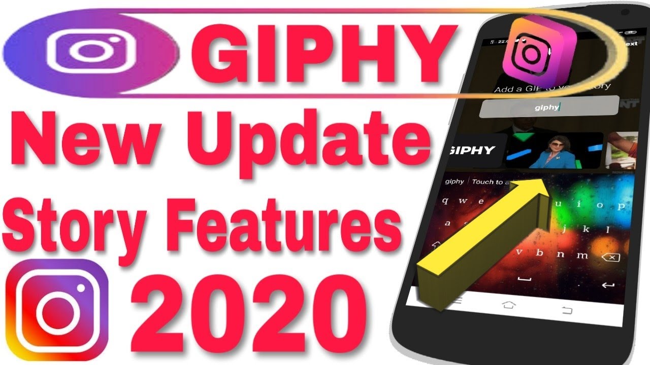 Instagram GIPHY New Features 2020 | Instagram New Update GIPHY Story ...