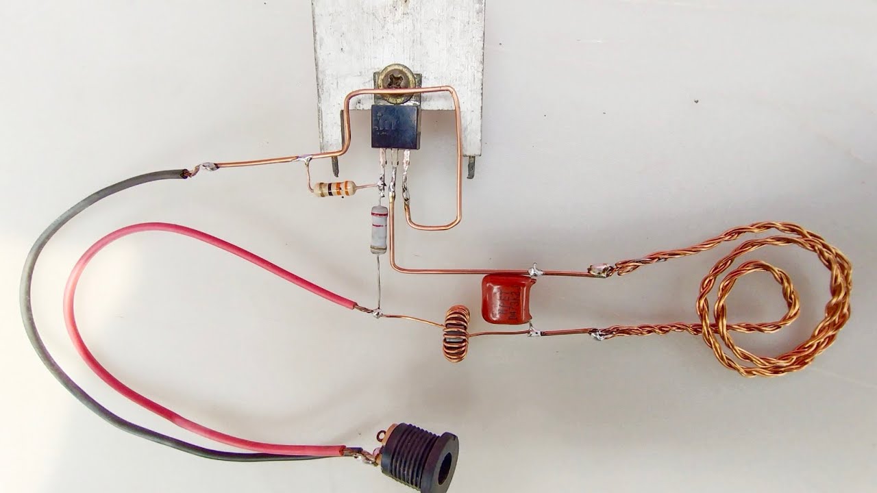 how to make 12v mini induction cooker /at home - YouTube