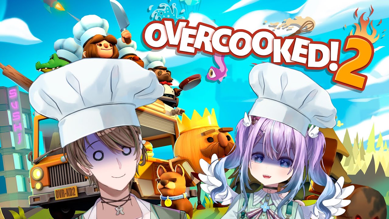 SE QUEMA EL SUSHI! Ft. @AphrodiVainilla 【OVERCOOKED 2】 - YouTube