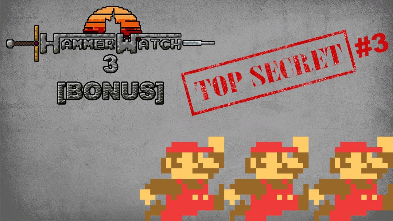 3RD SECRET RETRO LEVEL! - Lets Play - Hammerwatch [BONUS] - Part 3 ...