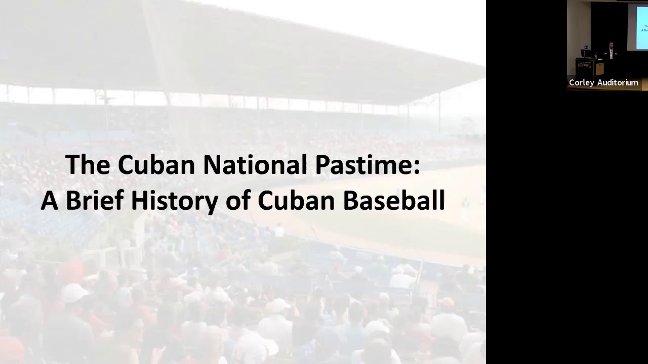 The Cuban National Pastime: A Brief History of Cuban Baseball - YouTube