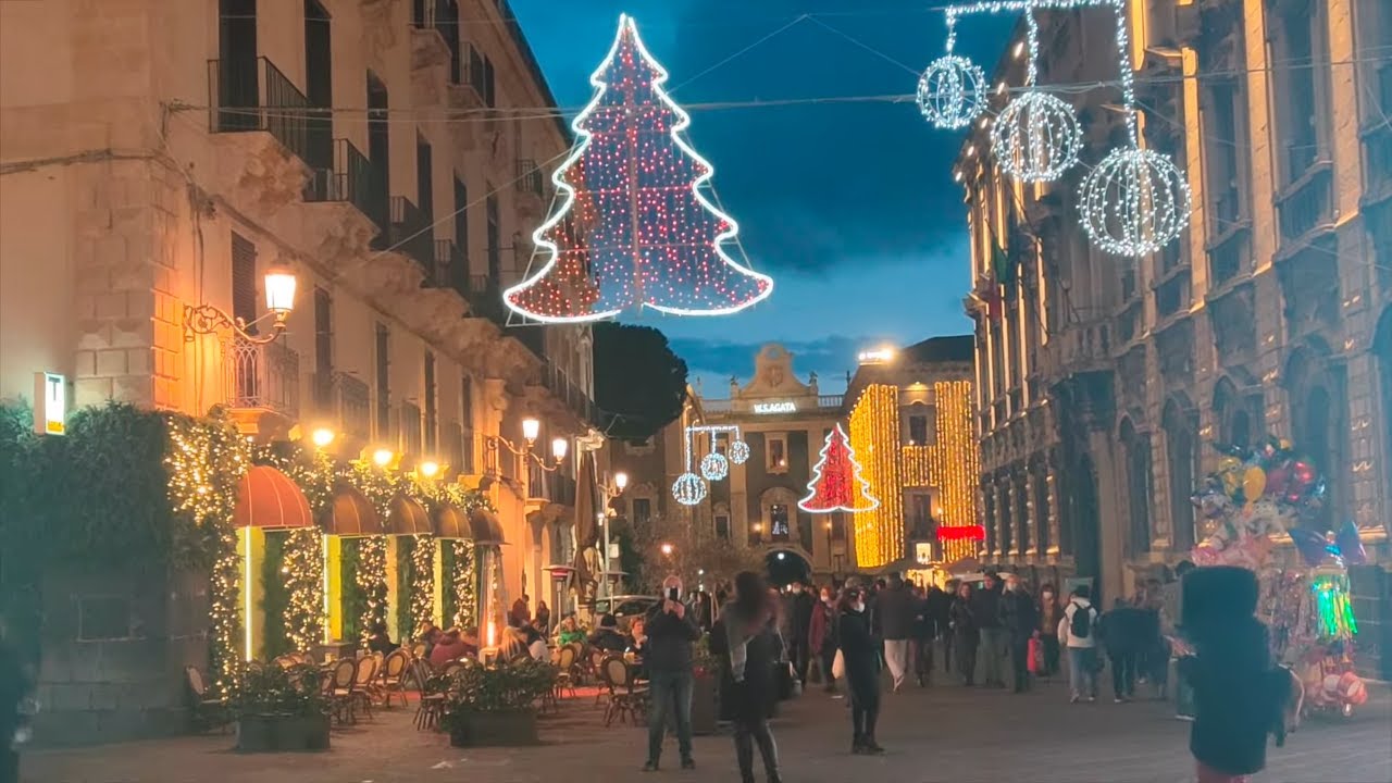 Christmas Scenes in Sicily +BLOOPERS - YouTube