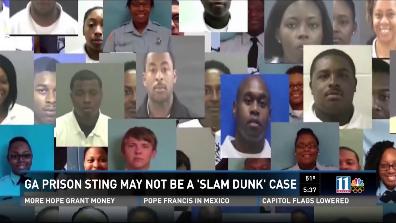 Georgia Prison Guards Indicted in Drug Sting - YouTube