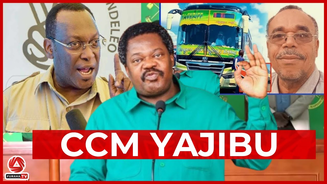 "CCM HAIUSIKI" KATIBU MKUU WA CCM AWAJIBU CHADEMA SAKATA LA UTEKAJI ...