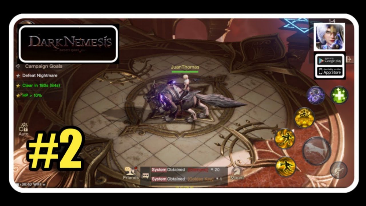 Dark Nemesis Android gameplay MMORPG - YouTube