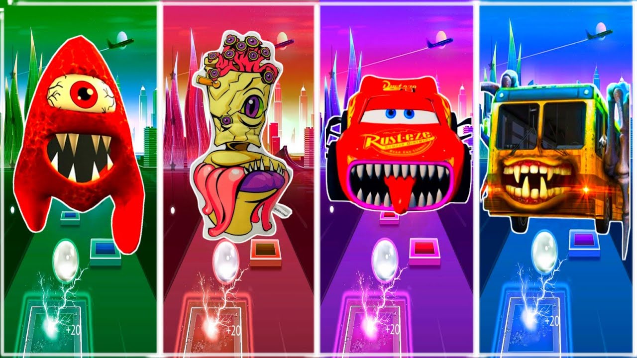 Alphabet Lore Vs Alien Toilet Monster Vs Mcqueen Eater Vs Bus Eater ...