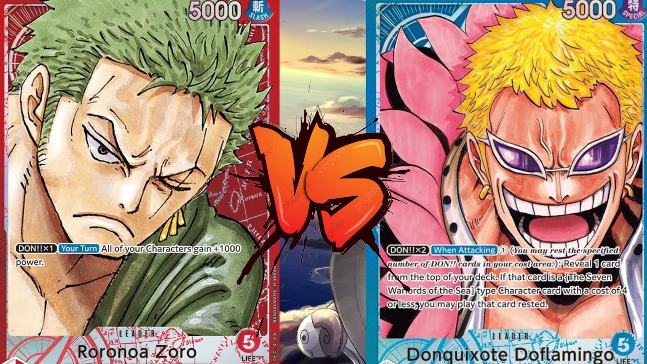 Zoro Vs Doflamingo | One Piece Tcg | Op02 Tournament Gameplay - YouTube