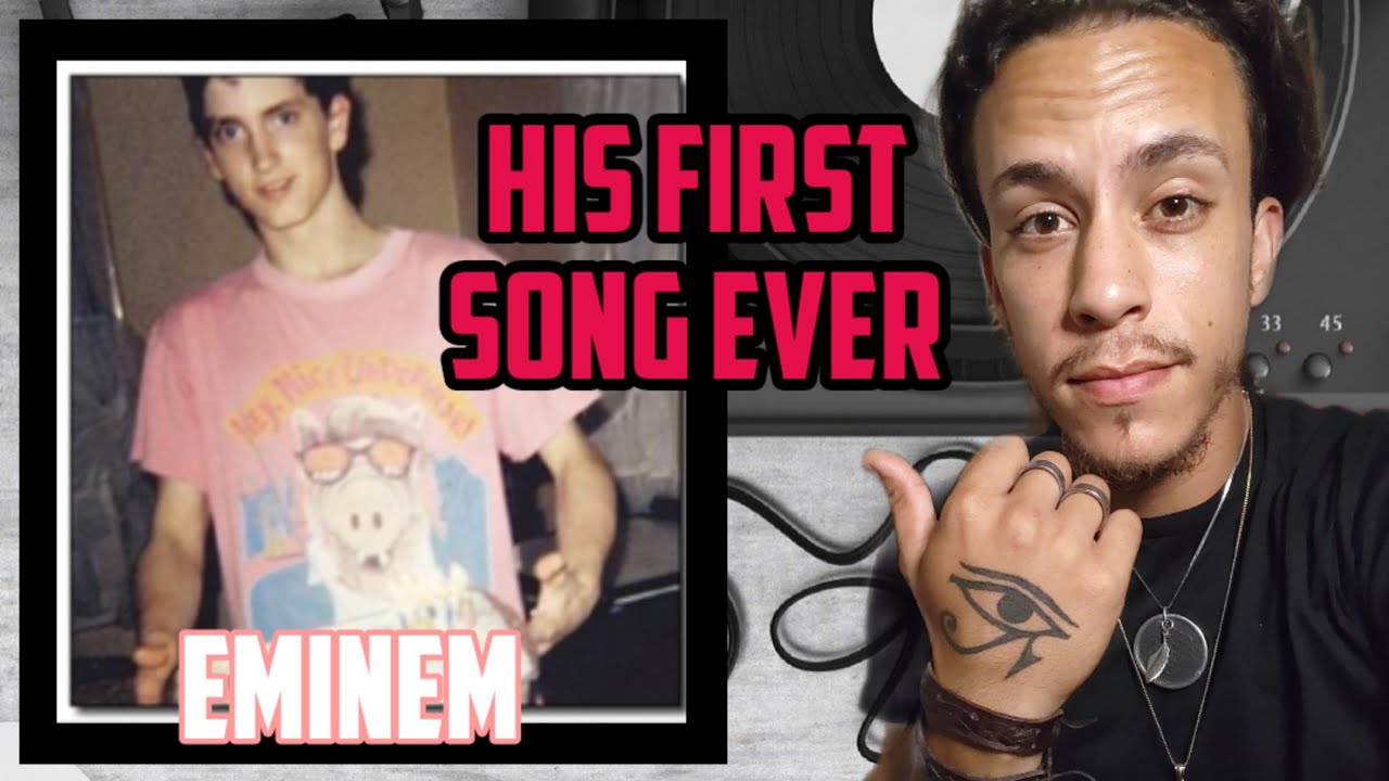 EMINEM's FIRST SONG EVER - Biterphobia *reaction* - YouTube