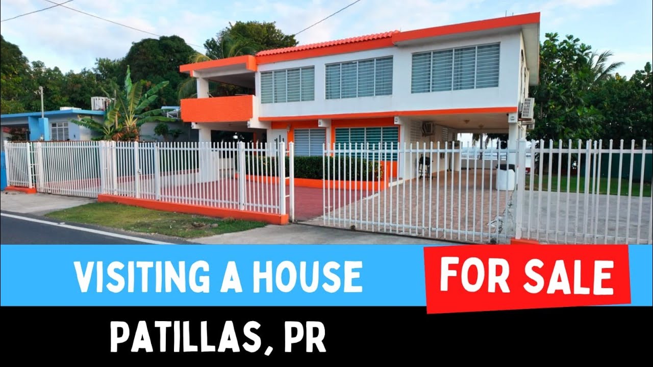 Visité casa a la venta en Patillas PR cerca de Playa Inches - YouTube