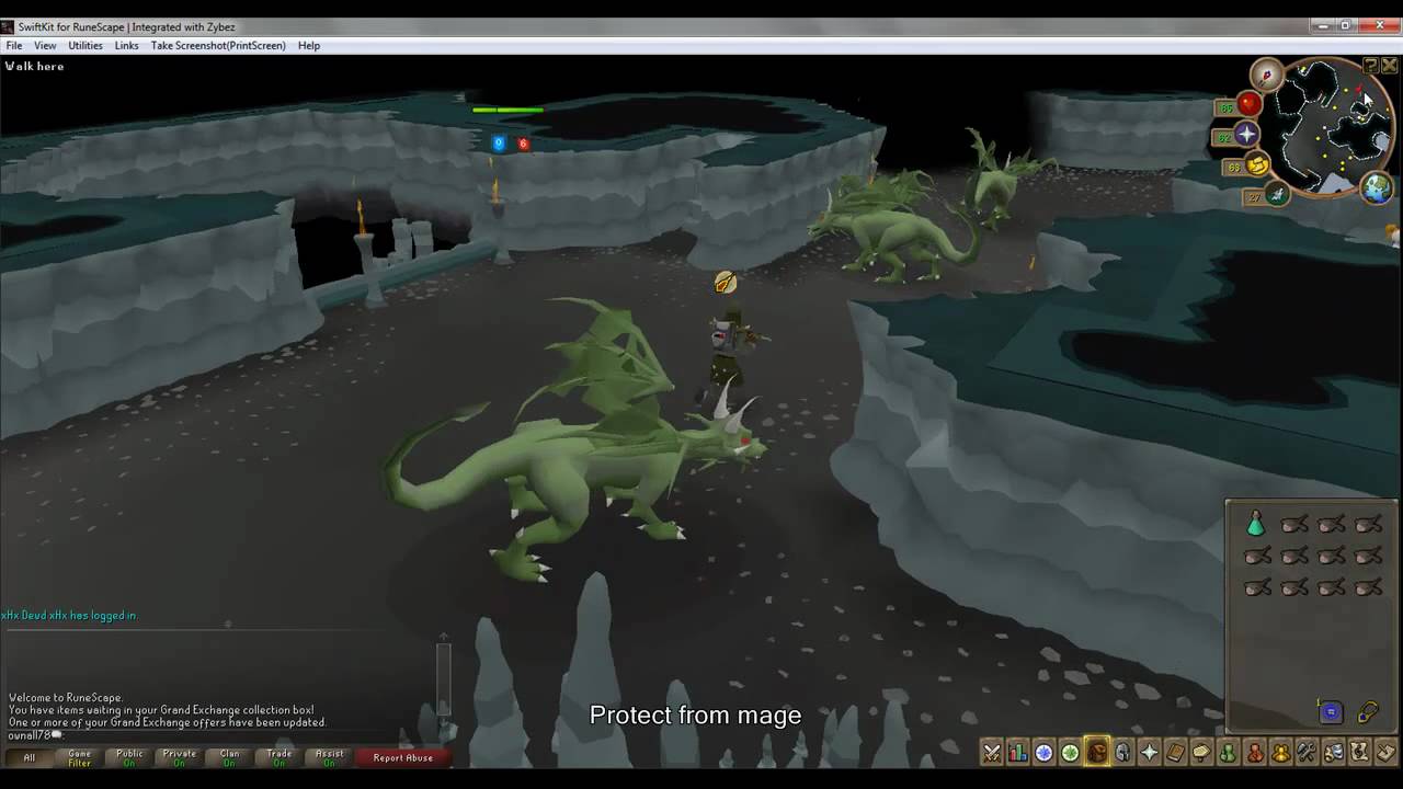 Runescape - Crimson Charms Waterfiends Safe Spot Ranging Guide - YouTube