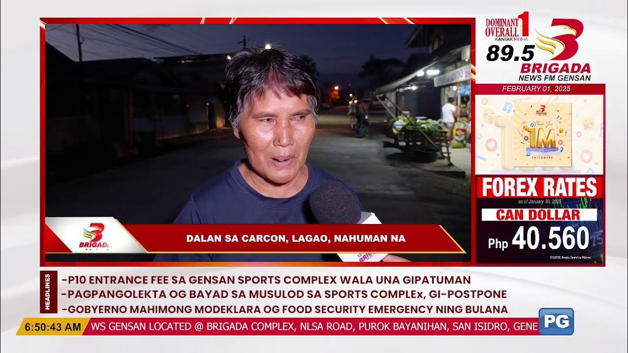 BANAT BRIGADA | FEBRUARY 01, 2025 | KAUBAN SI BONG GONZALES - YouTube