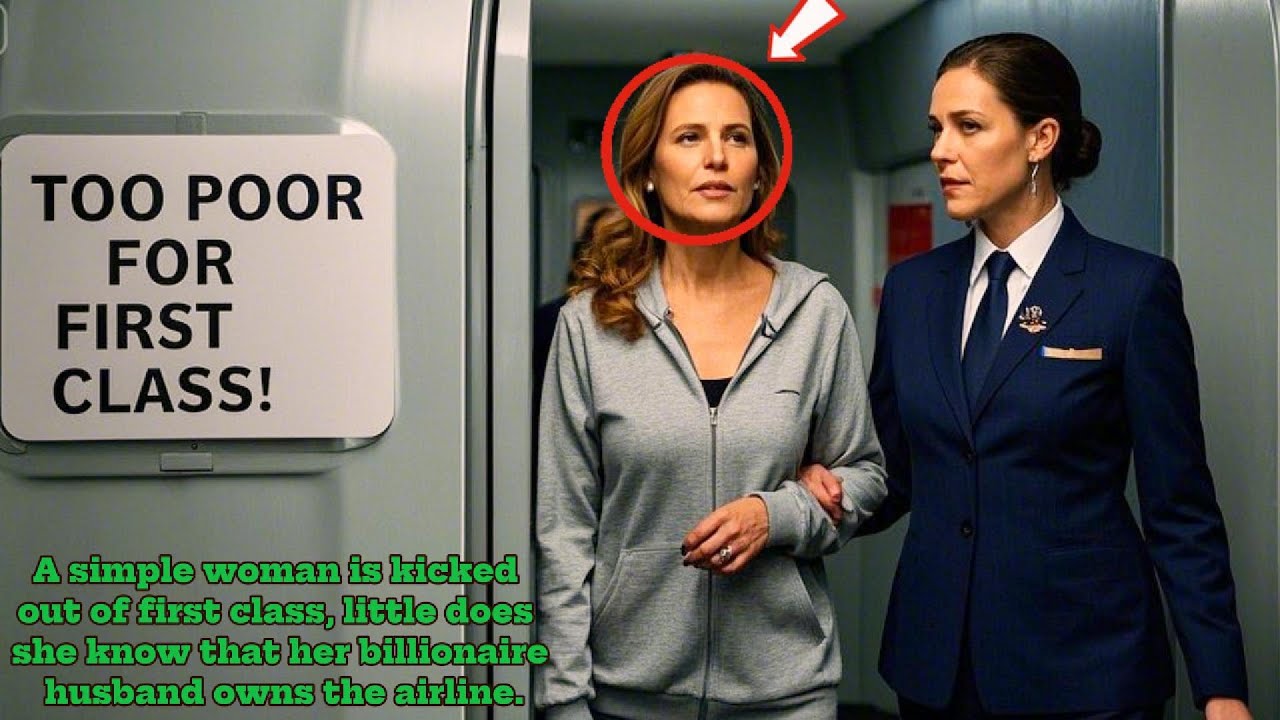 A Simple Woman Kicked Out of First Class, They Had No Idea Her ...