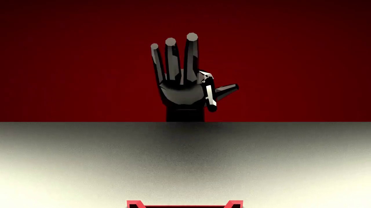 Finished Robot Hand Animation - YouTube