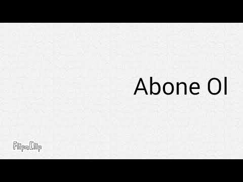 Abone ol!!! Beğen!!!