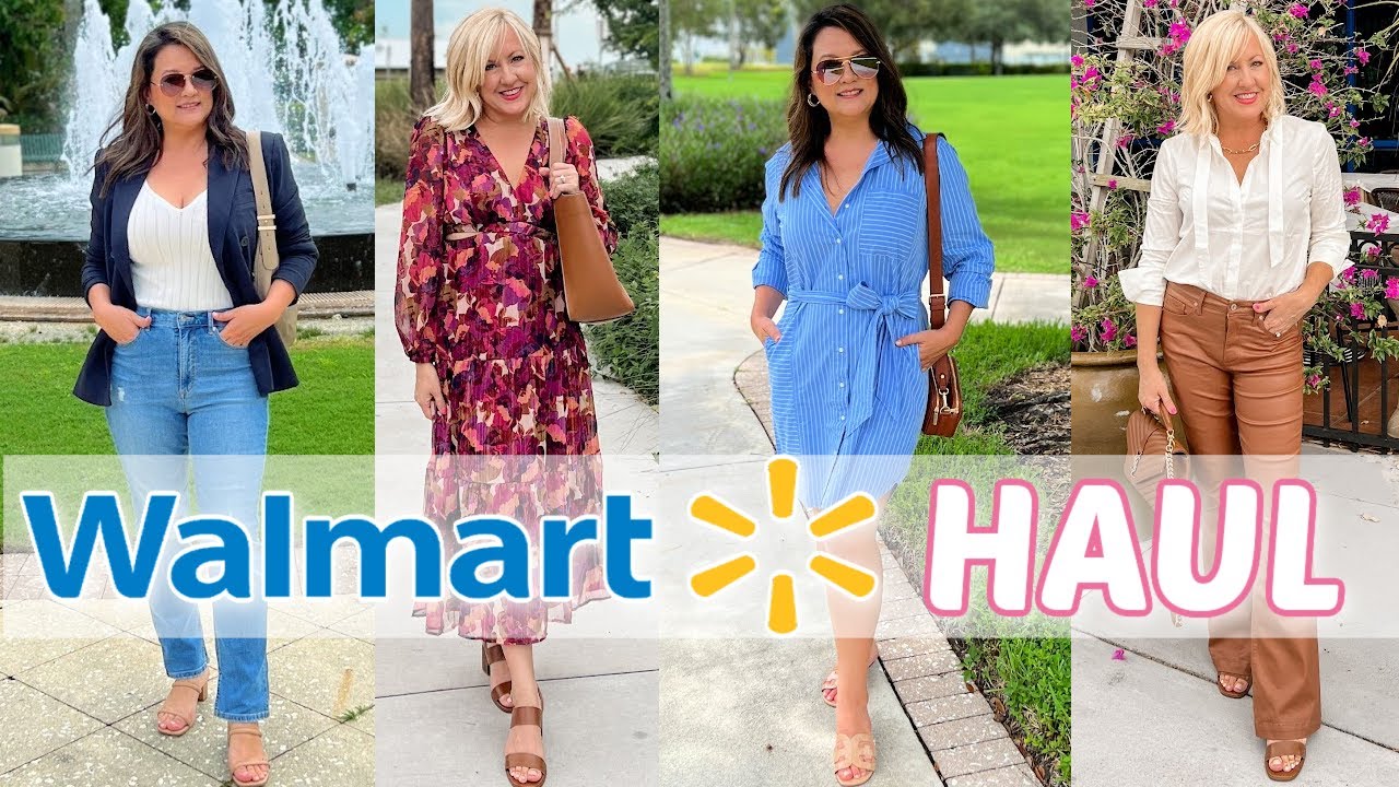*MASSIVE* Walmart Fall New Arrivals Try-On Haul | Autumn Fashion Finds ...