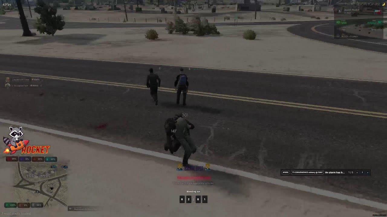 ROCKET BODY CAM Most Wanted RP Captain of BCSO - YouTube