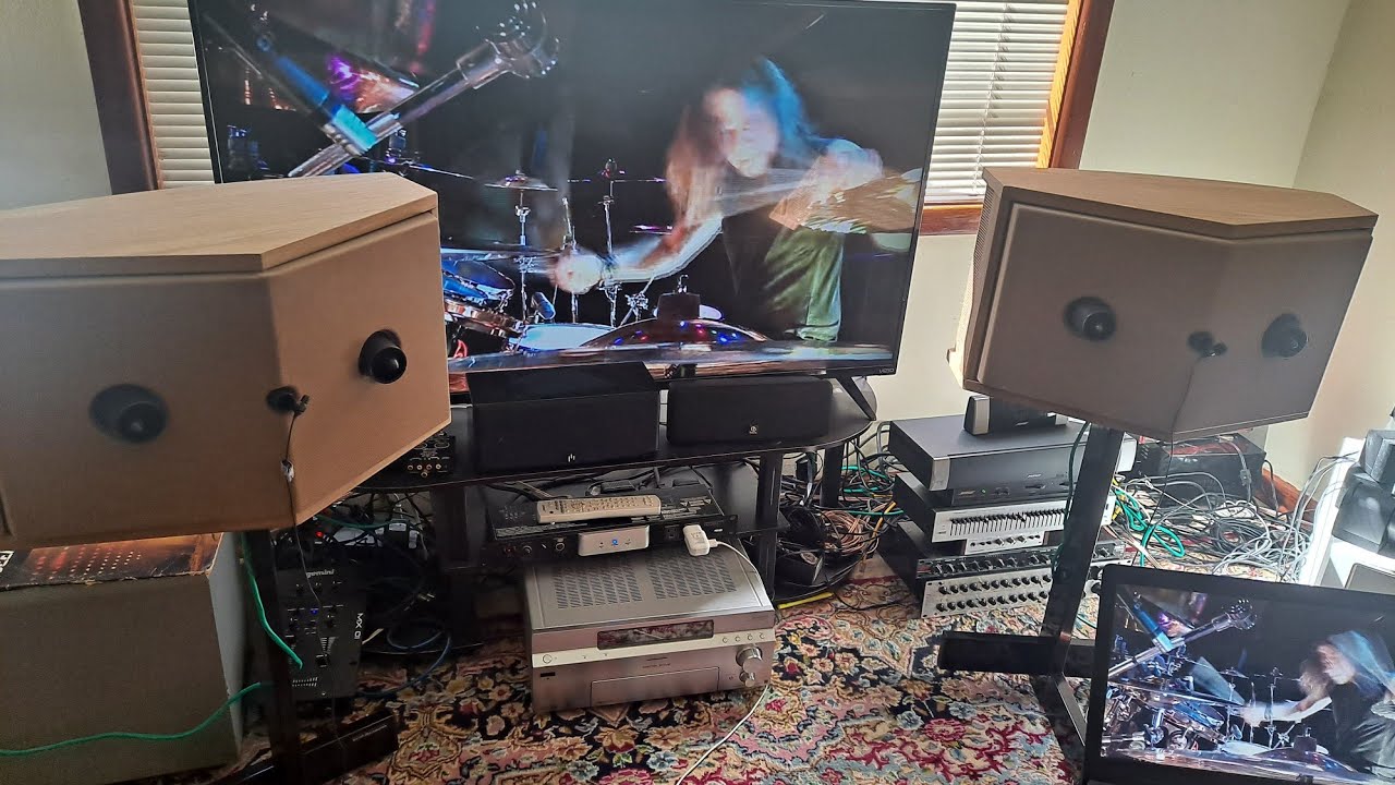 jordan cannata drum solo on bose 901's - YouTube