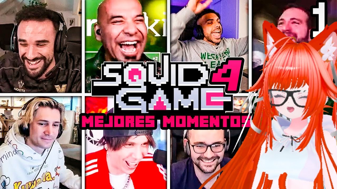 MEJORES MOMENTOS DE SQUIDCRAFT GAMES 4 DIA1 Vicko Reacciona - YouTube