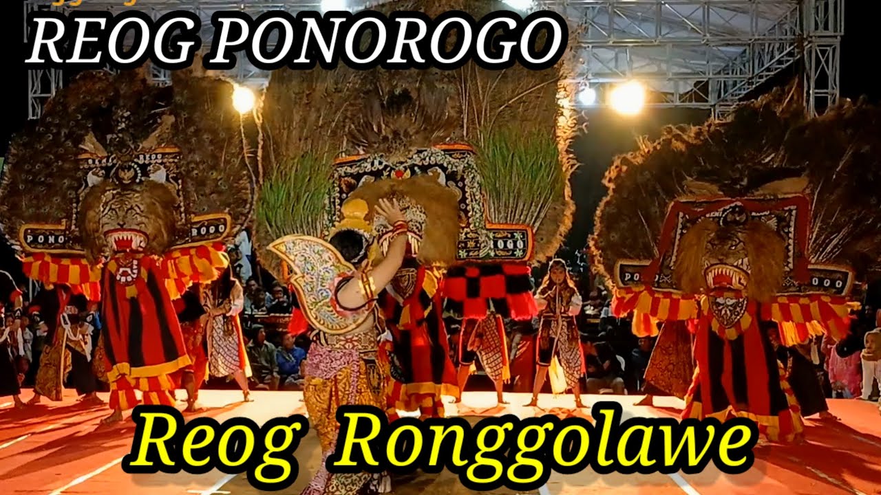 REOG PONOROGO RONGGOLAWE MERTAN LIVE LAPANGAN TUKSARI KLEDUNG ...