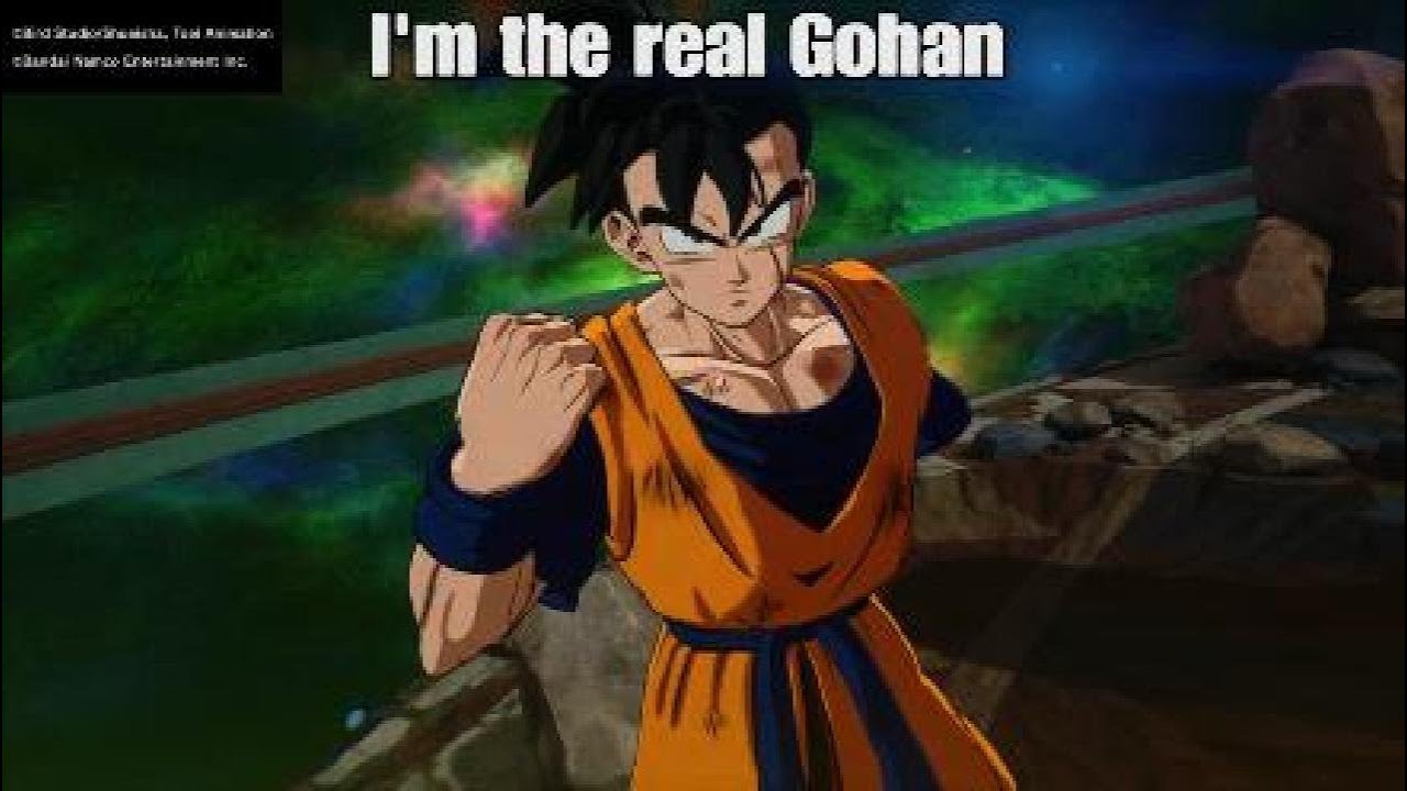 (Got Beaten up with teen Gohan that i use Future Gohan to win a Match ...