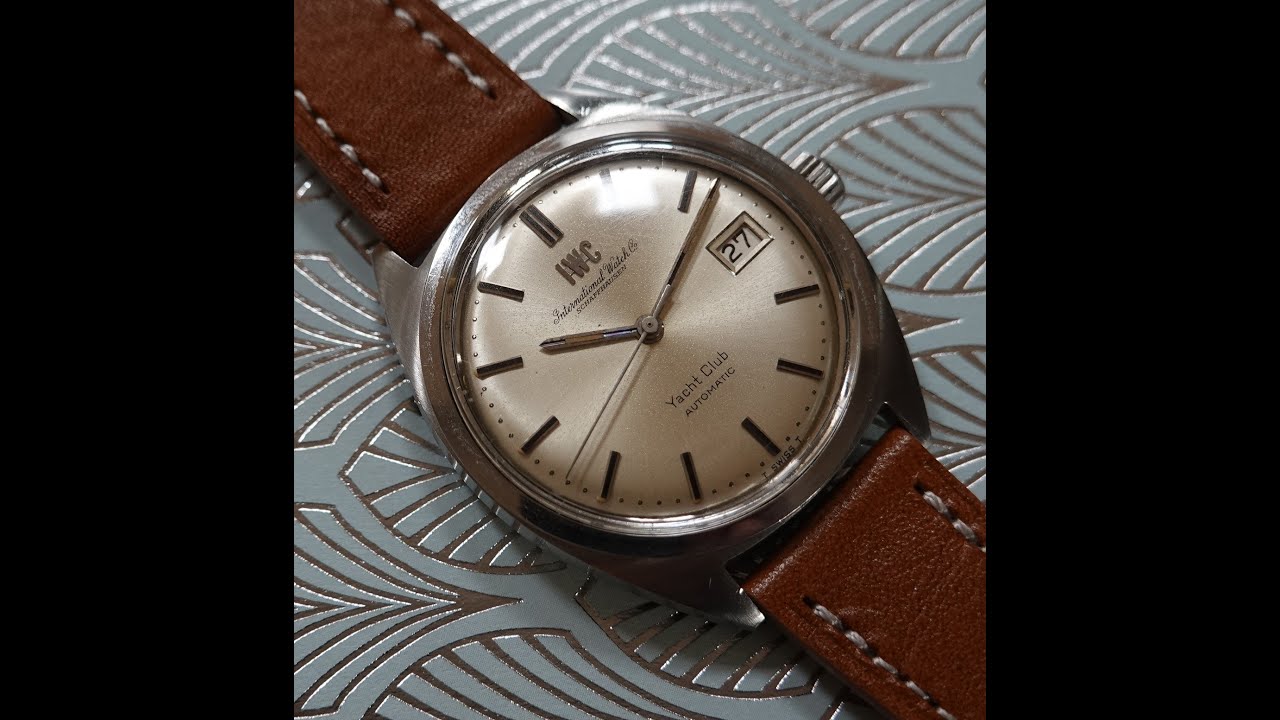 1967 IWC Yacht Club Automatic men's vintage watch - their answer to the ...