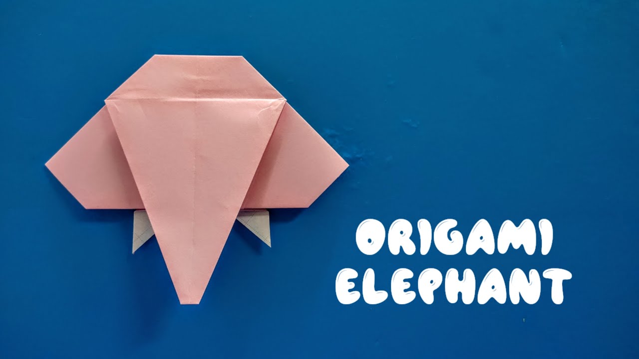 Origami Elephant Easy | How To Fold Origami Elephant Easy | Bee Origami ...