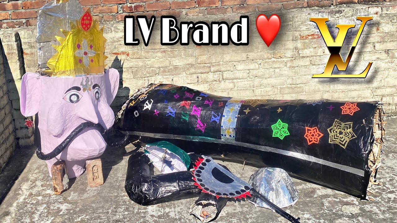 Ravan Ko LV pehna diya ️ | Louis Vuitton Malletier | Branded Ravan ...
