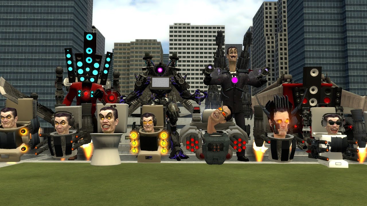 NEW FUTURE GMAN VS TRI TITAN VS UPGRADED SPEAKERMAN VS ALL UPGRADED ...