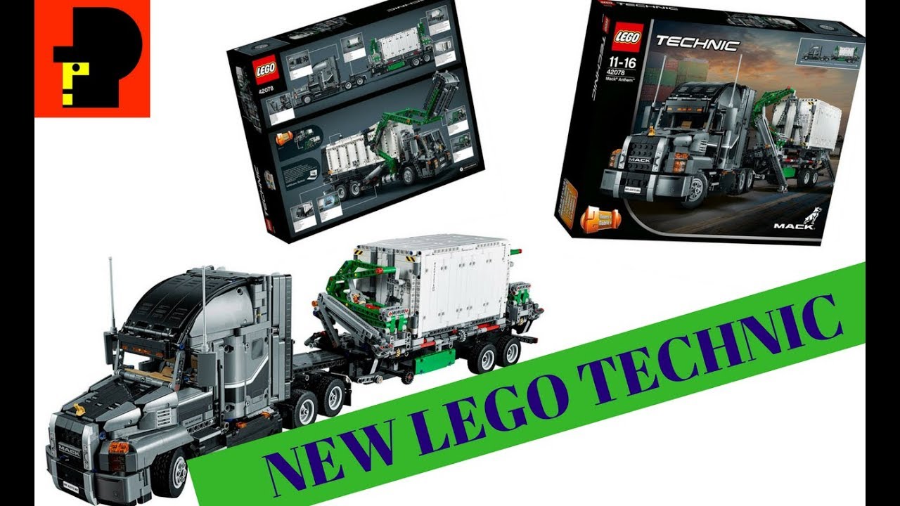 LEGO TECHNIC MACK ANTHEM 42078 - YouTube