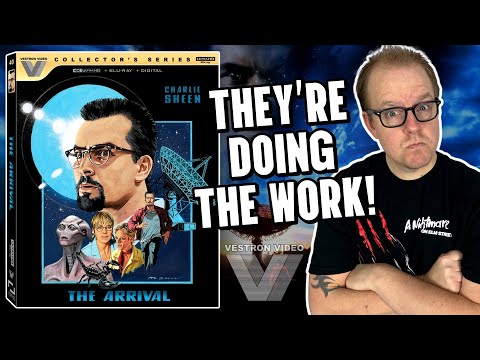The Arrival (1996) 4K UHD Review | Vestron Video | Lionsgate Limited Is Doing The WORK Here! 