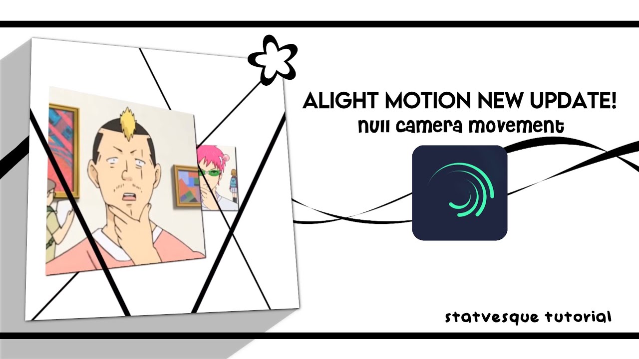 【alight motion】 null camera movement + tutorial - YouTube