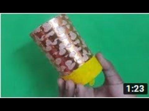 How to make a DIY party popper in 1 minute! - YouTube