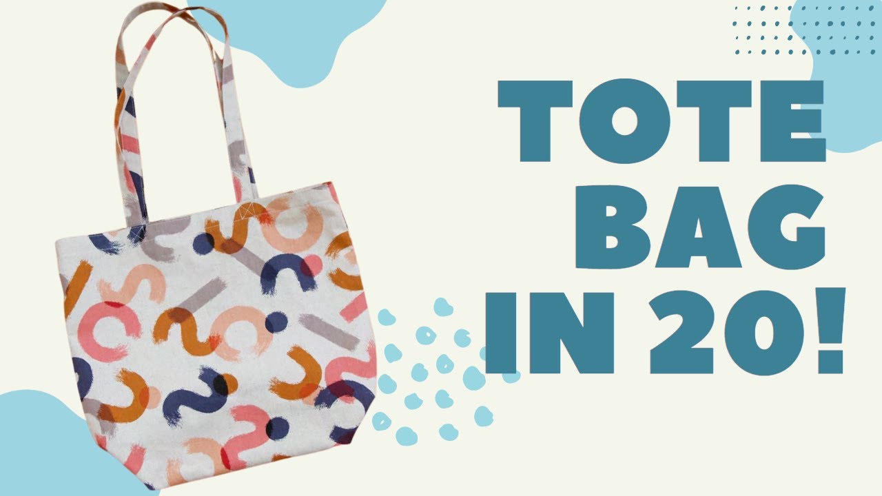 TOTE BAG IN 20 MINUTES! | Takeover Tuesday Ep.44! - YouTube