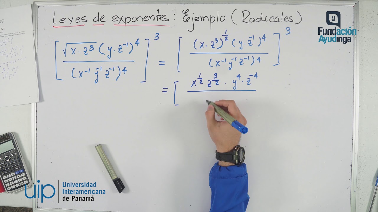 Leyes de los Exponentes - Exponentes Radicales | Teoría y Ejercicios ...