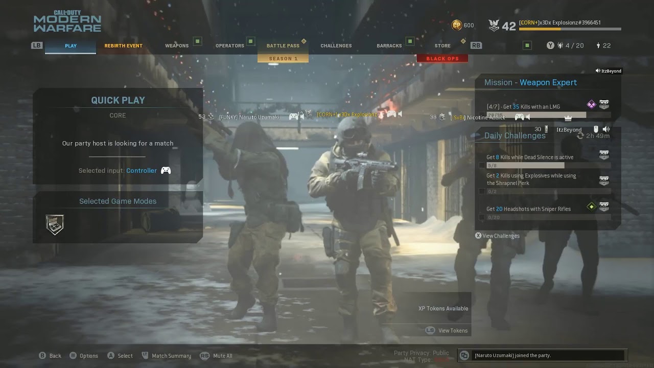 Singing on SND COD: Modern Warfare - YouTube