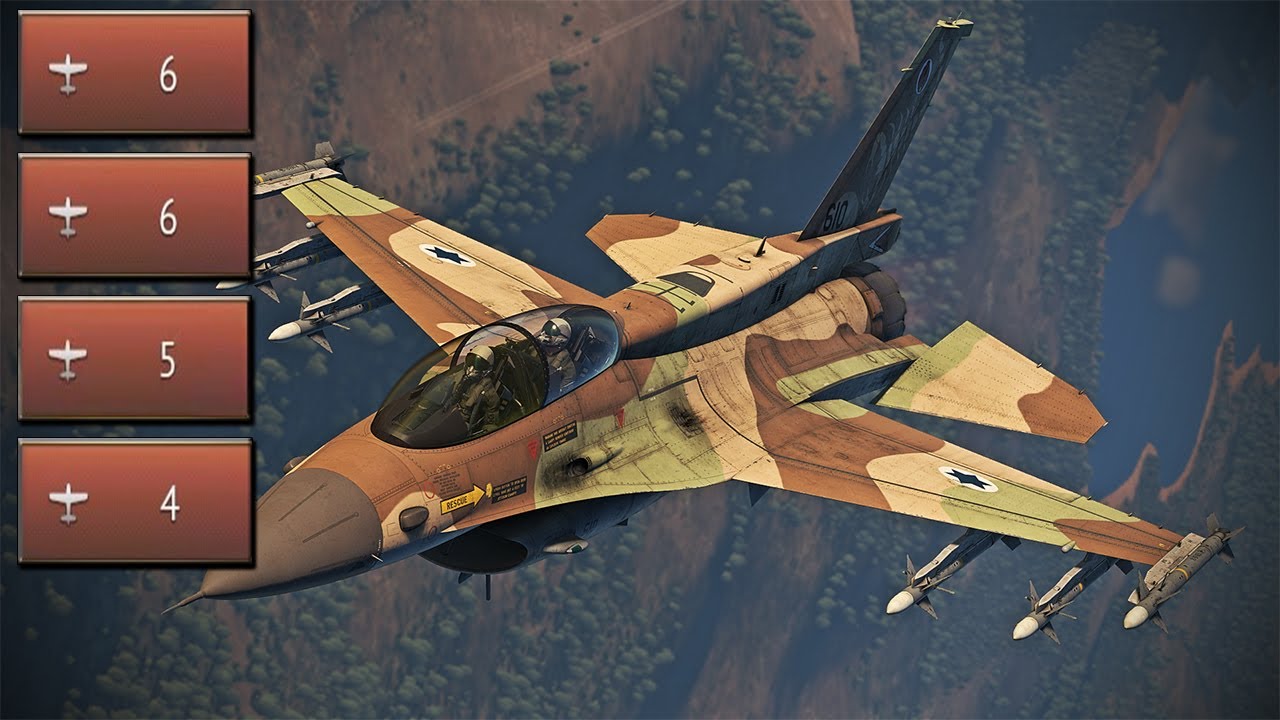 💪 Not the Best, But It Hits Like a Truck | F-16D Block 40 "Barak II ...